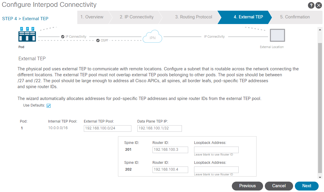 Cisco Aci Multi Pod Deployment Initial Configuration Learn Duty