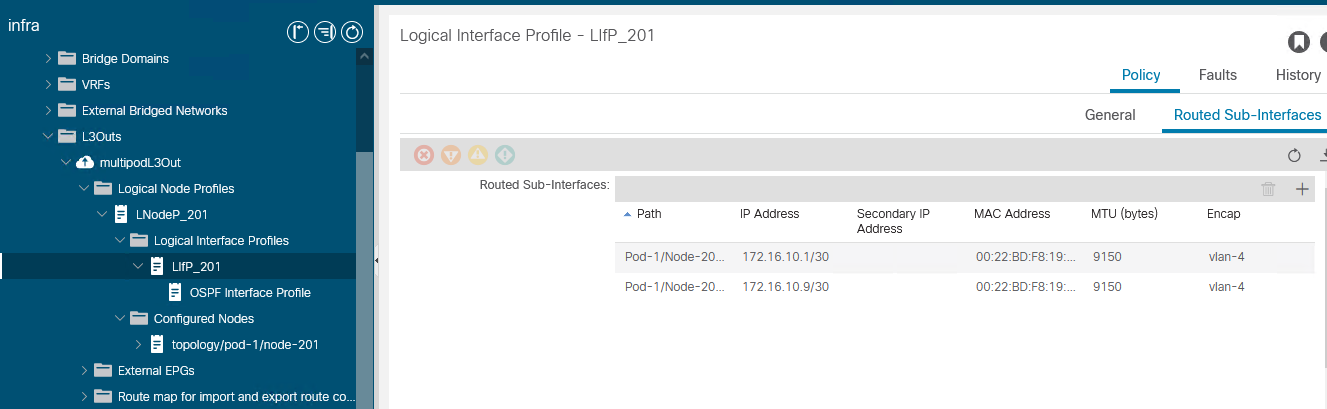 Cisco Aci Multi Pod Deployment Initial Configuration Learn Duty