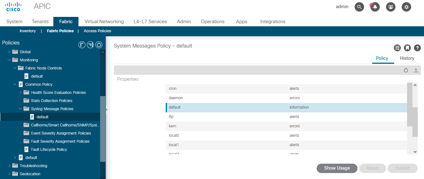 Cisco Aci Syslog Configuration Step By Step Example Learn Duty